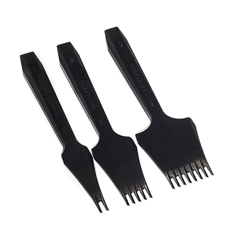 DIY French Style Pricking Irons For Leather Crafting, The Set Of 2+5+8 ...