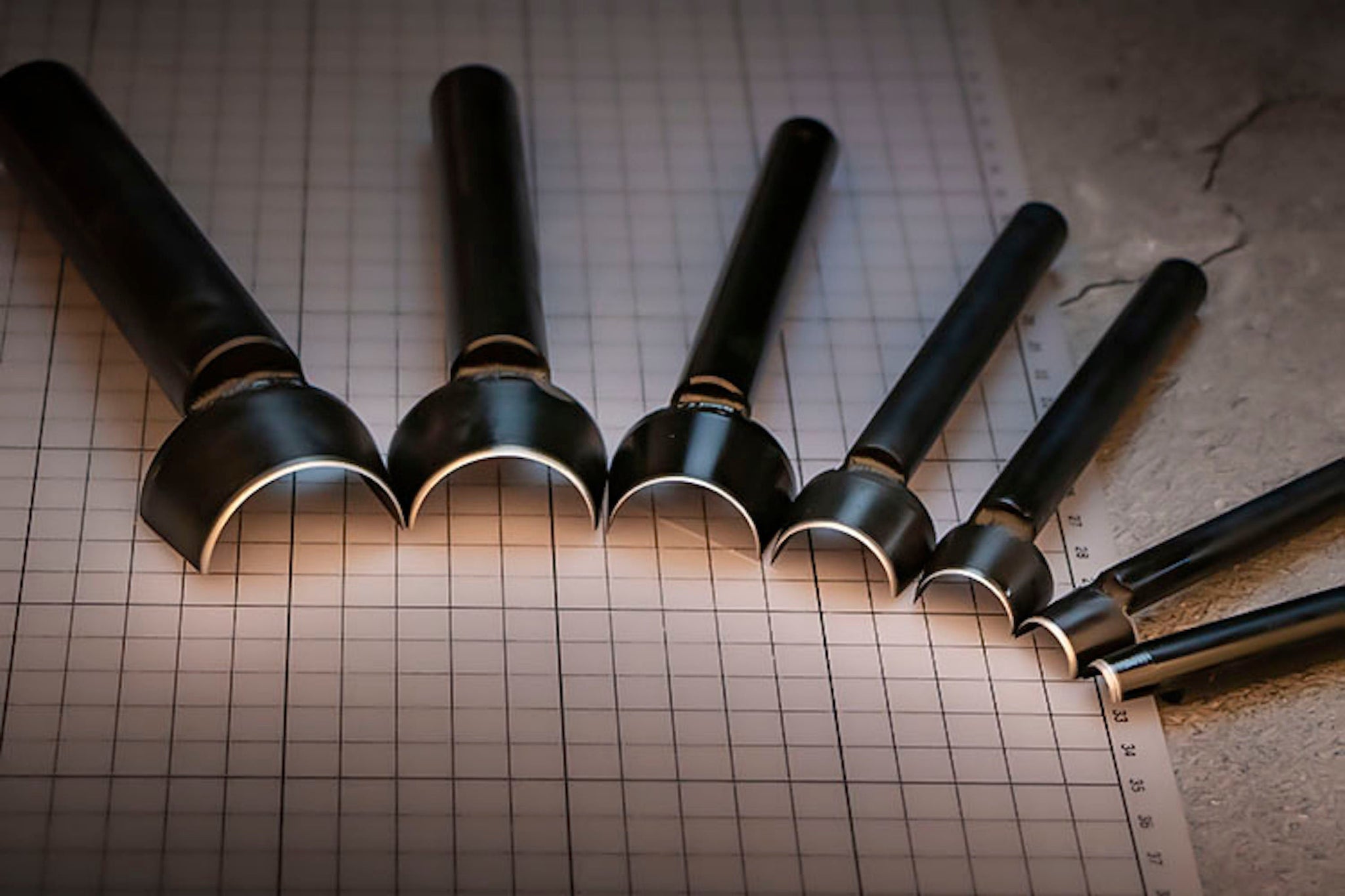 Half Round And Corner Punch, Leather Tool, Multiple Sizes Leather Cutt ...