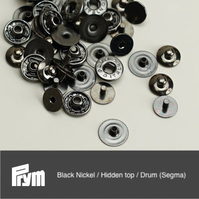 Italian 9.7mm PRYM (ex. Fiocchi) four-part S-spring snap buttons ...