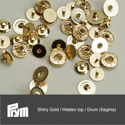 Italian 9.7mm PRYM (ex. Fiocchi) four-part S-spring snap buttons – Charismaleathertools